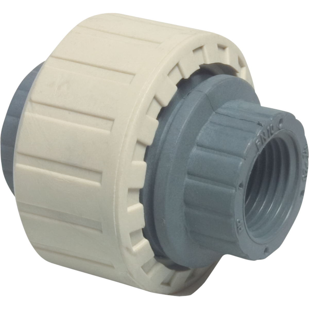 Koppeling PP 3/4" binnendraad 10bar grijs | Aantal 10 : Handelsonderneming Smolders B.V.