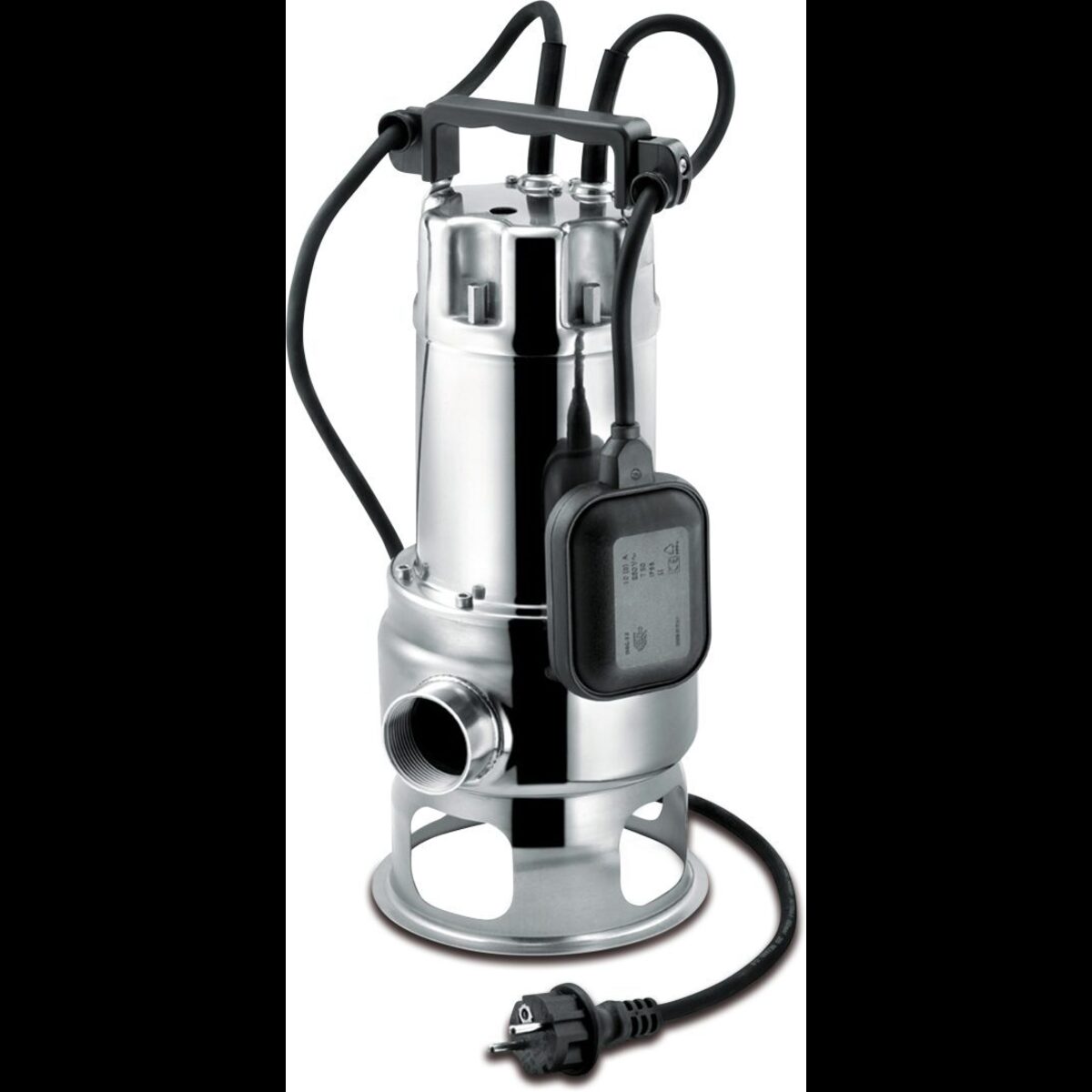 Foras Dompelpomp RVS 2" binnendraad 6.2A 230VAC grijs type DS 100 G set-back Vortex met vlotter ...