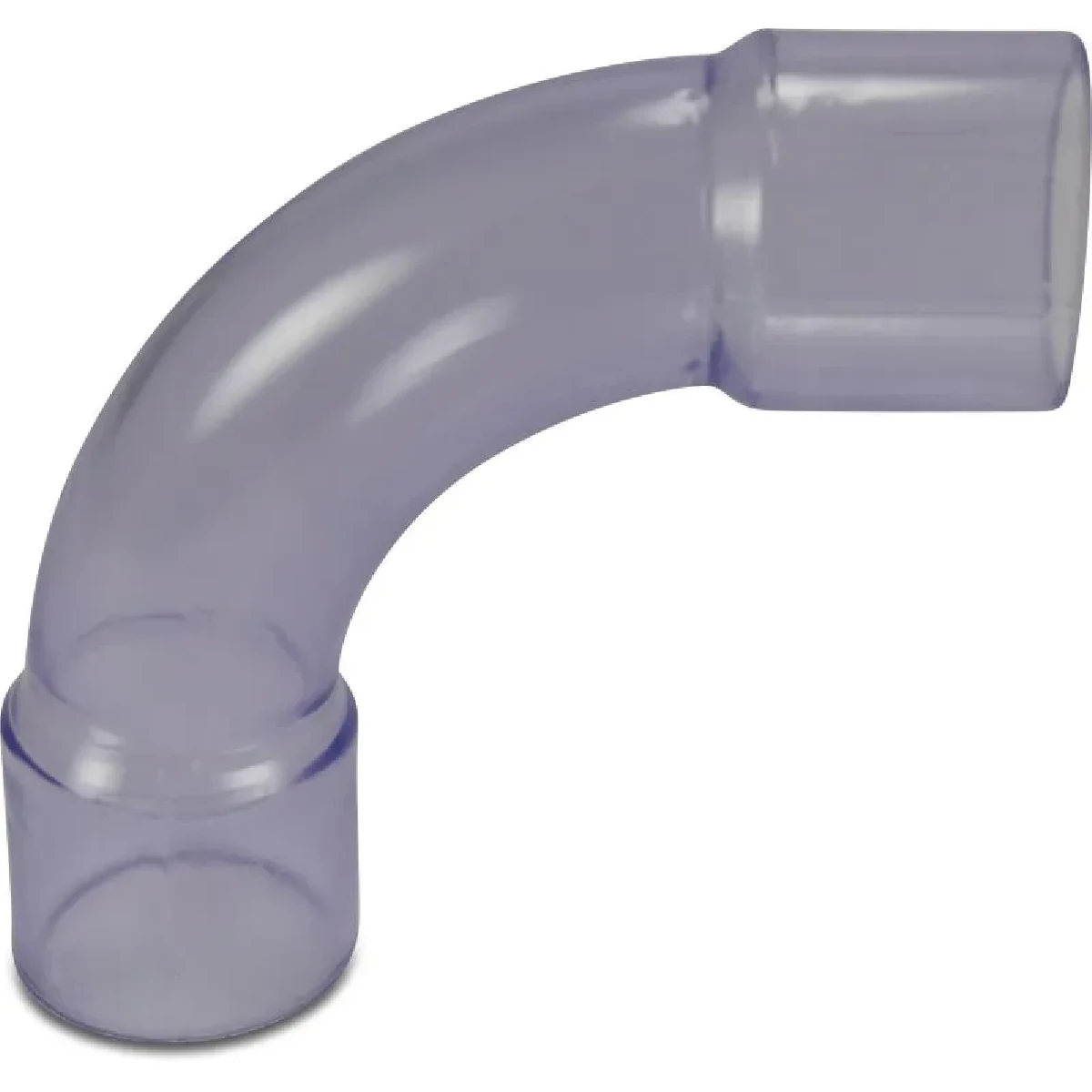 Profec Bocht 90° PVC-U 32 mm lijmmof 10bar transparant type handgevormd ...