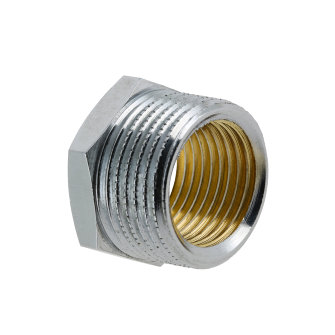 Bonfix verloop ring messing verchroomd buitendraad x binnendraad ?" x ...